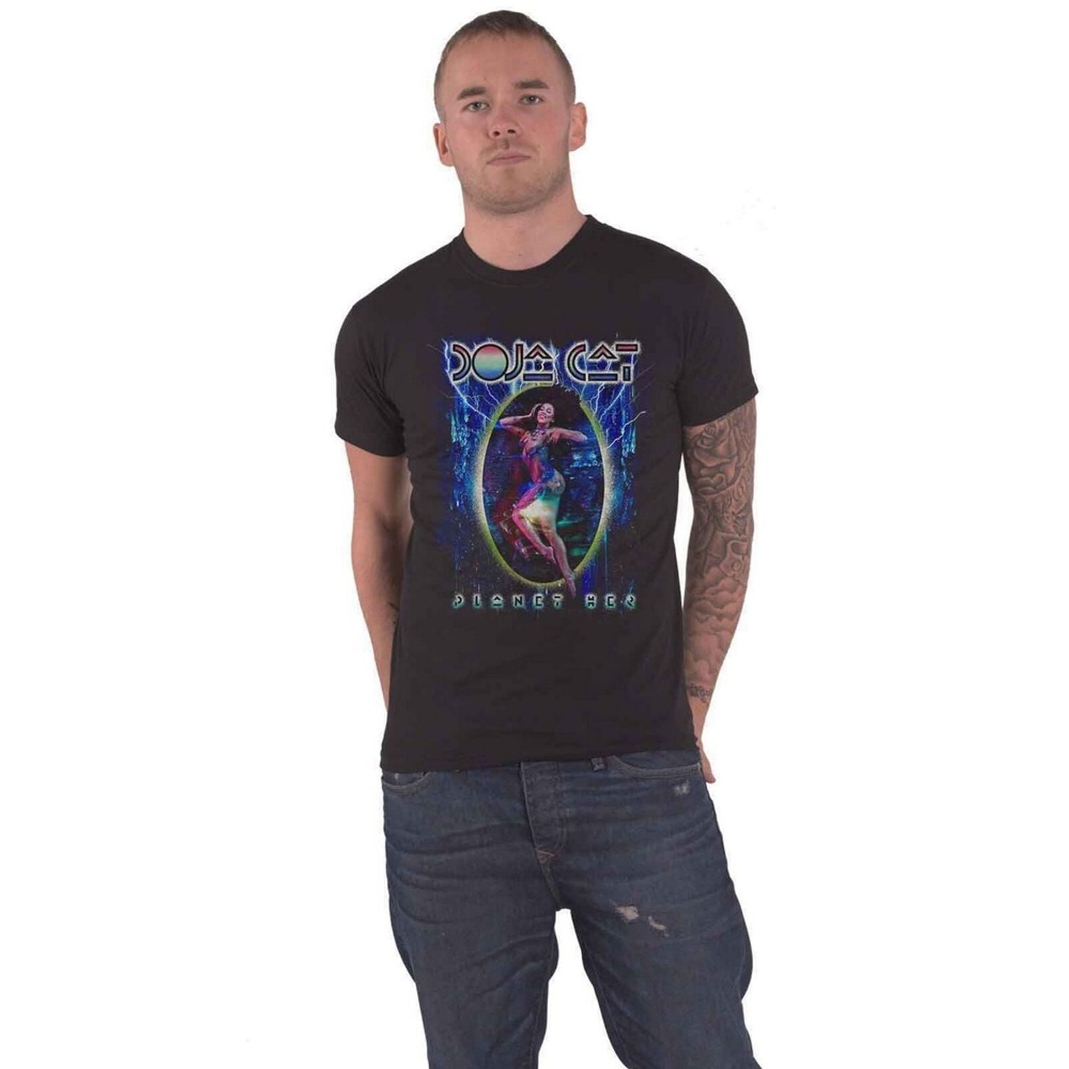 Click here for Doja Cat Adult Planet Her Cotton T-Shirt M prices