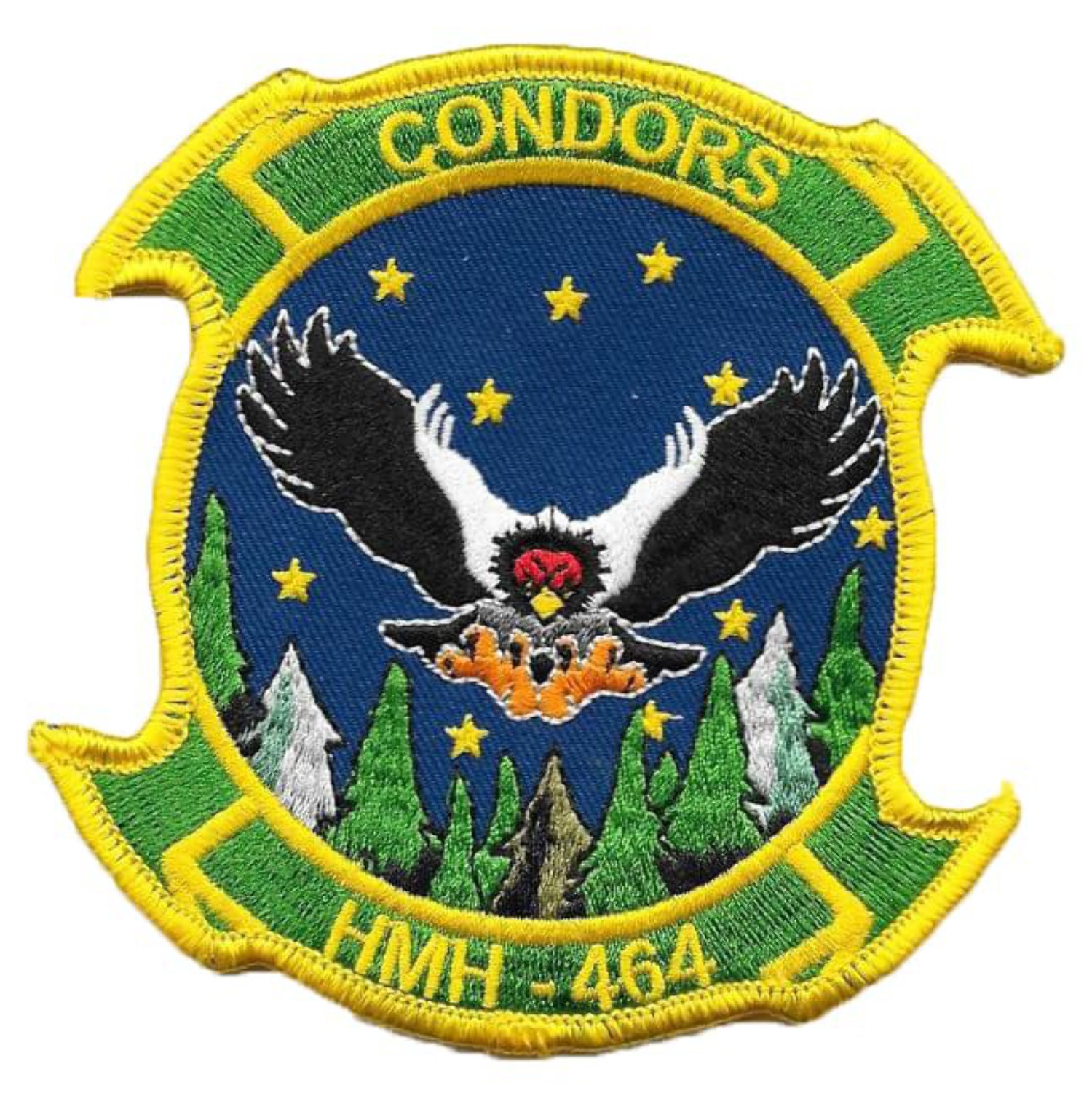HMH-464 Condors (yellow) Patch – Sew On, 4.5 - Walmart.com