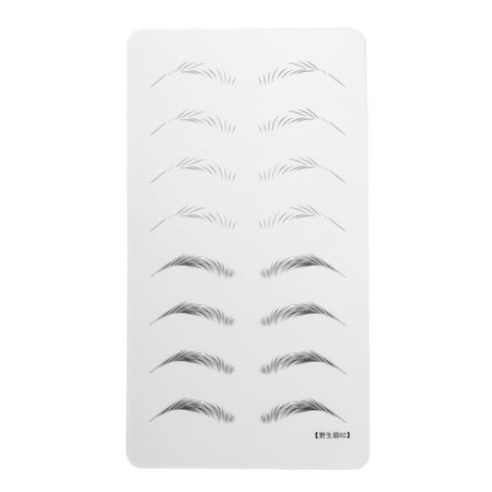 Eyebrow Microblading Practice Sheet, Hand Feel Imitation Inkless Pretty ...