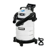 HART 6 Gallon 5 Peak HP Stainless Steel Wet/Dry Vacuum with Cartridge ...