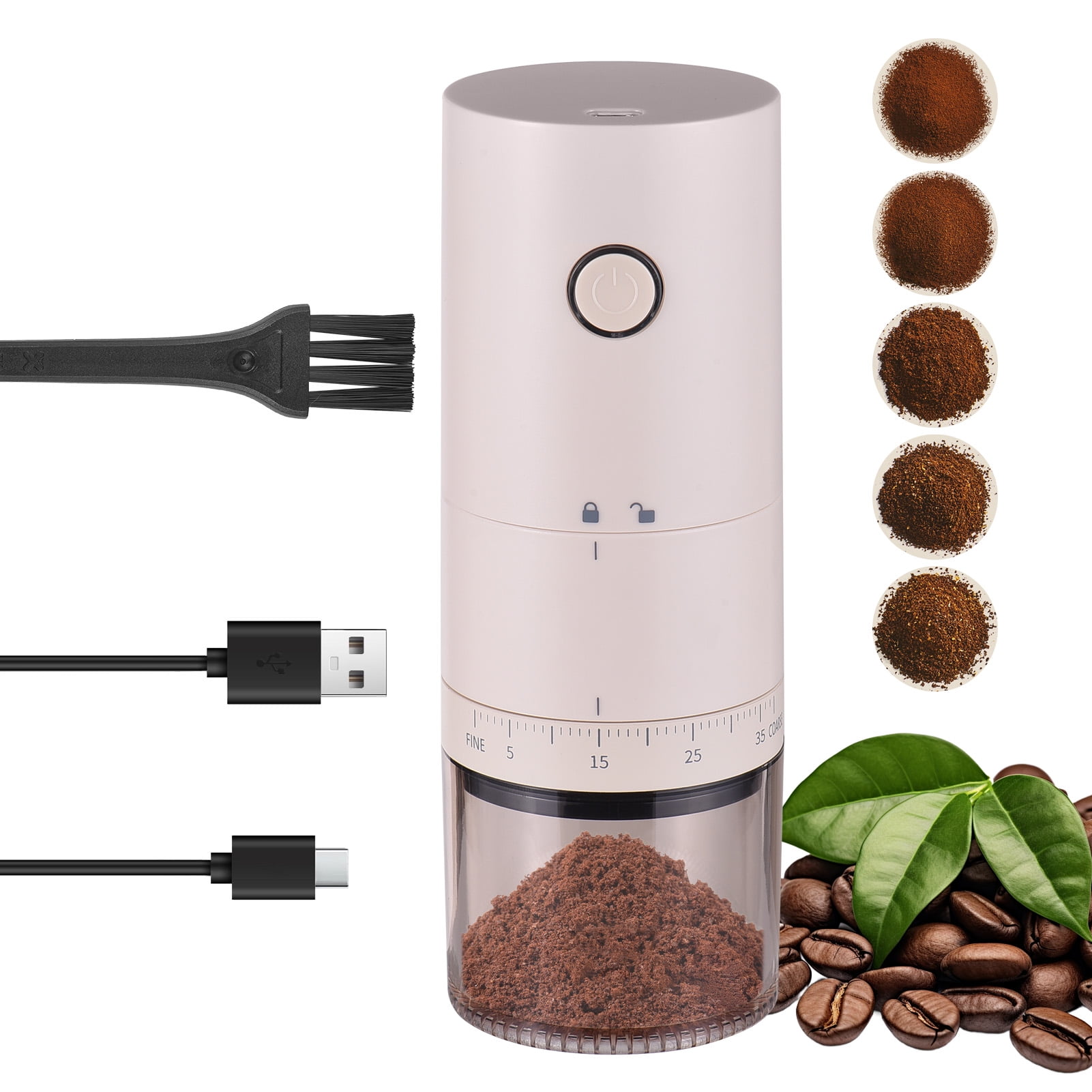 Click here for Estink Espresso Portable Coffee Bean Grinder With... prices