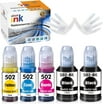 502 Ink Bottle Replacement for Epson 502 T502 Ecotank Refill Ink for ...