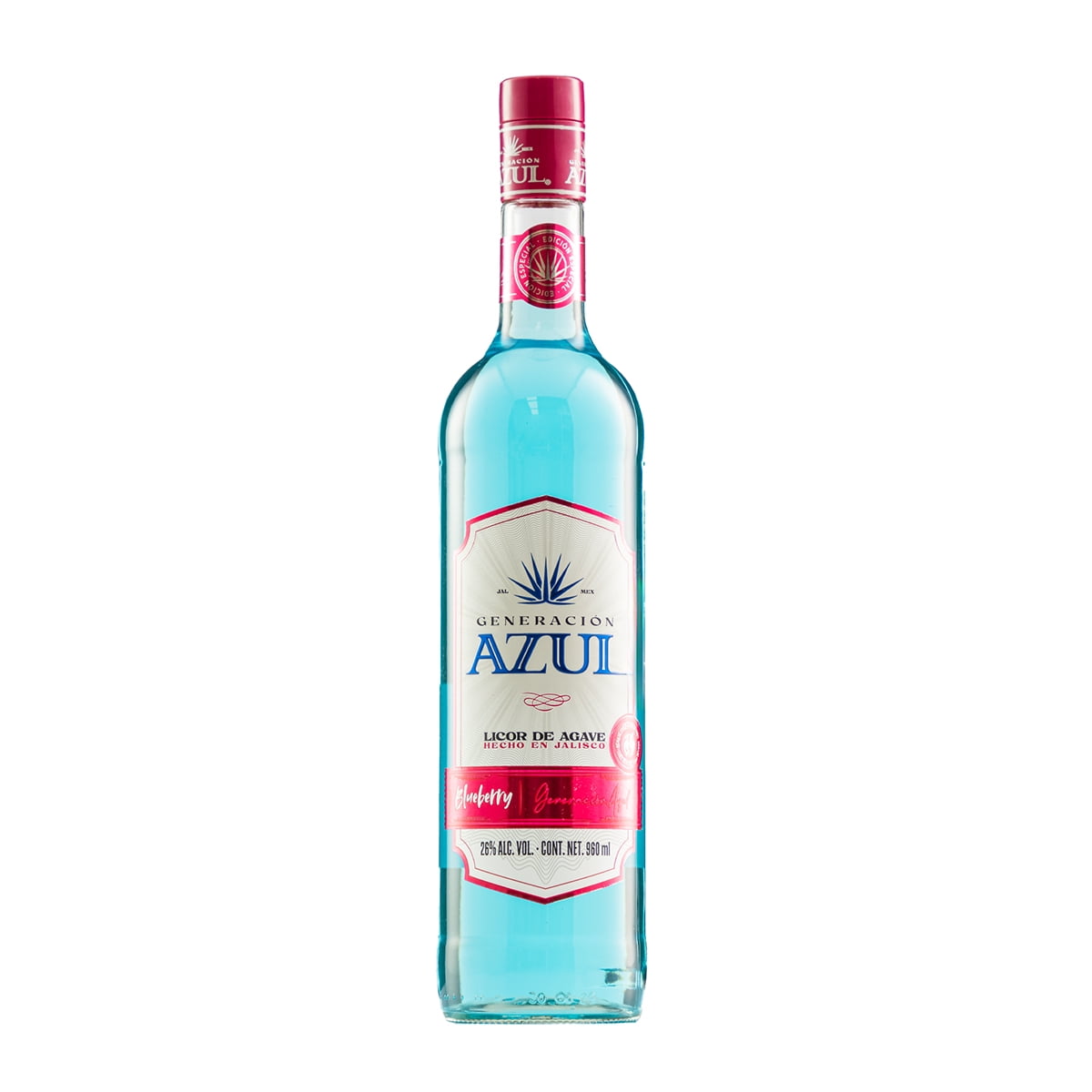 Licor de Agave Generación Azul Blueberry 960 Ml Generación Azul Licor ...