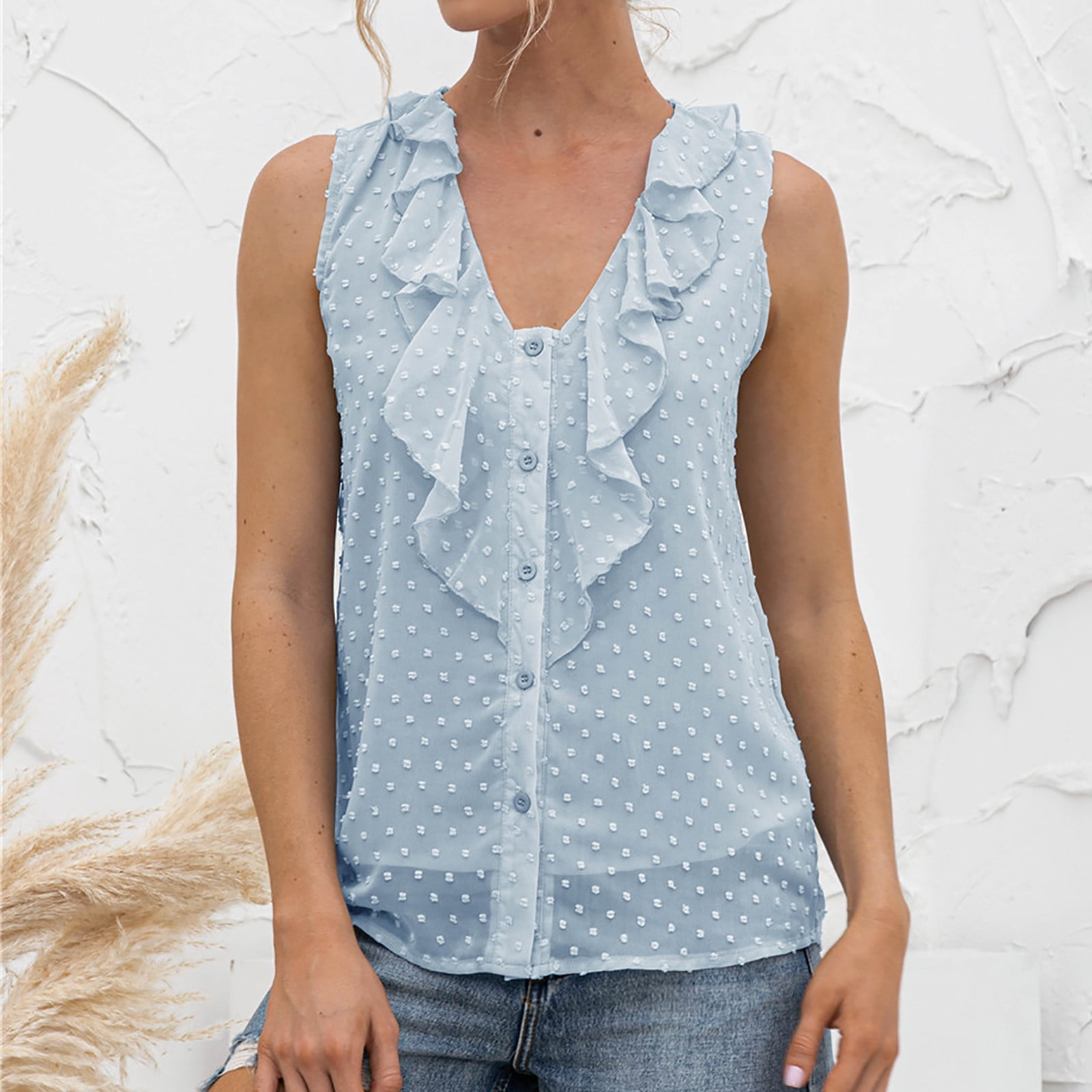 Click here for Smihono Womens Tops Womens Tank Top Womens V Neck... prices