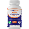 Nutricost Vitamin D2 Supplement (2000 IU) 240 Capsules - Non-GMO ...
