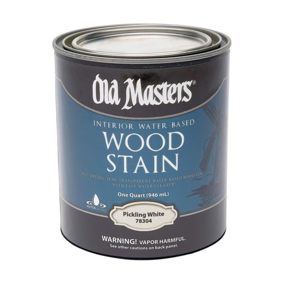 Old Masters 210279 78304 Qt Pickling White Water Based Wood Stain ...