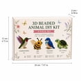 Household Animal Beading DIY Pack, 3D Figure Bead Craft Set, Easy Step ...