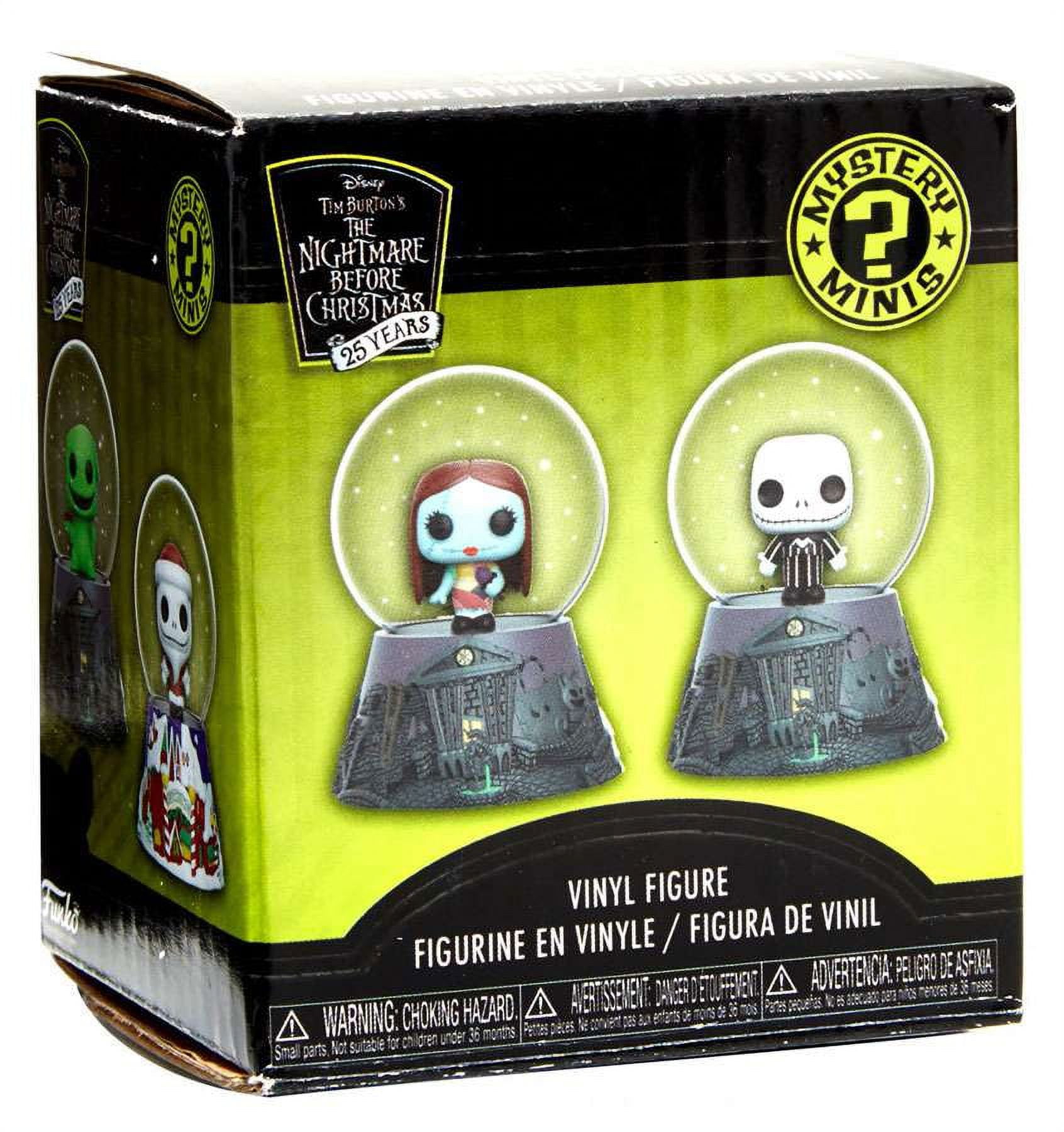Funko Mystery Minis Snow globe Nightmare Before Christmas Mystery Pack ...