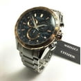 Citizen PCAT Eco-Drive Men's Watch, Blue Dial, Stainless Steel, 43mm ...