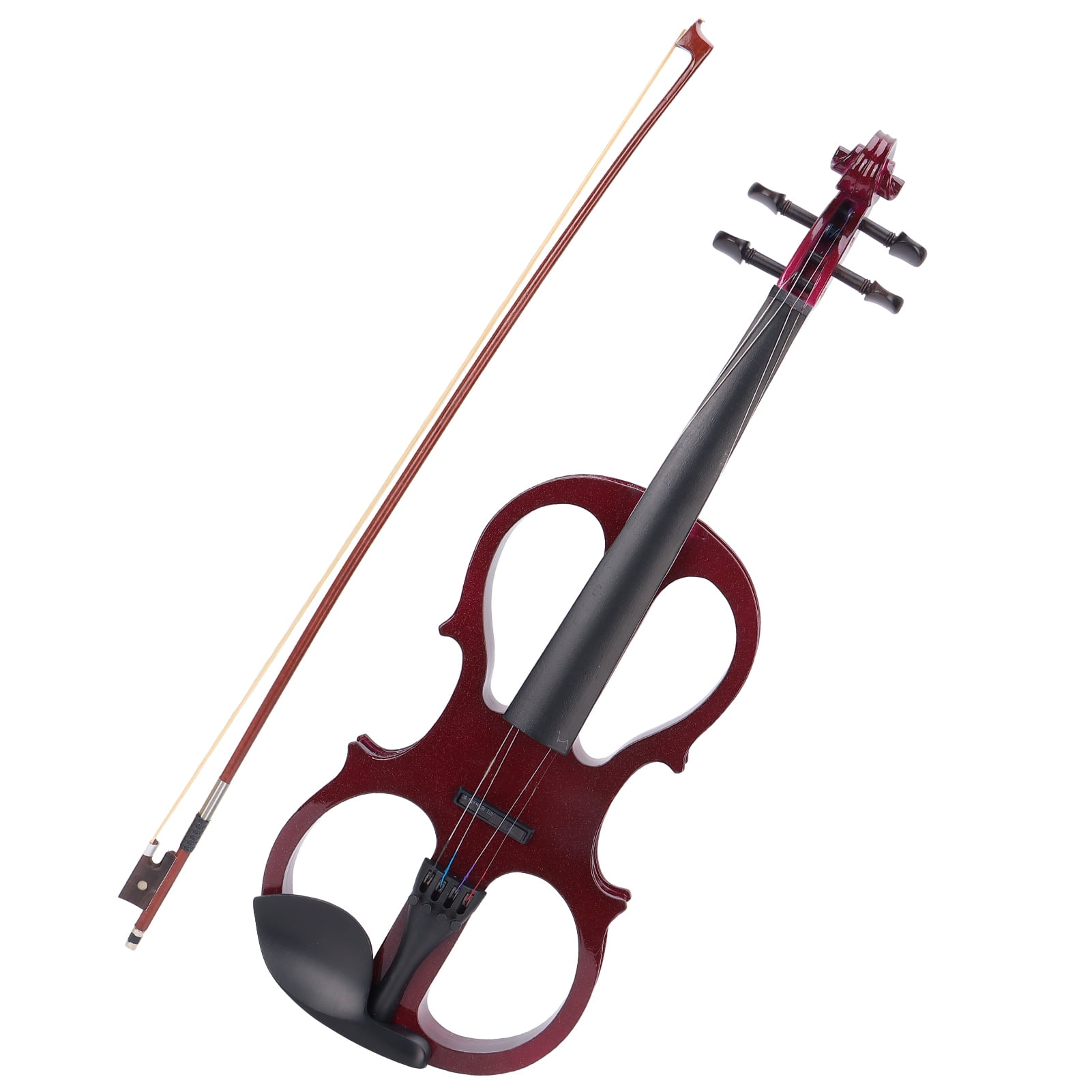 Click here for Estink Electronic Violin Set  Wood Wine Red Electr... prices