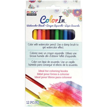 Marvy Uchida Color In: Watercolor Set, 24 Assorted Colors - Walmart.com