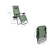 Best Choice Products Sage Green Lounge Chairs for Patio & Pool with ...