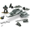 MEGA Halo ODST Wombat Drone Fighter Aircraft Building Set with 2 Micro ...