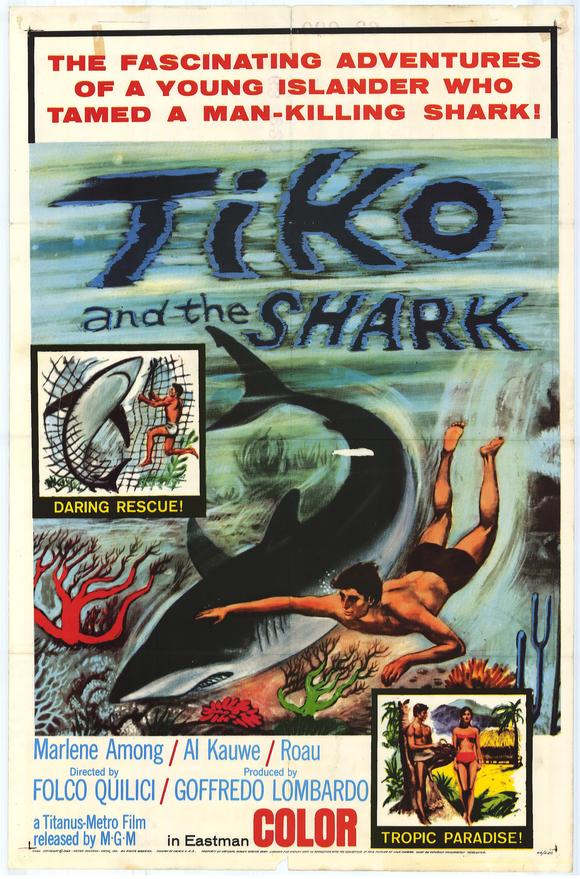 Tiko and the Shark - movie POSTER (Style A) (11" x 17") (1963 ...