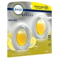 Febreze Small Spaces Air Freshener, Fresh Lemon Scent, Heavy Duty, Long ...