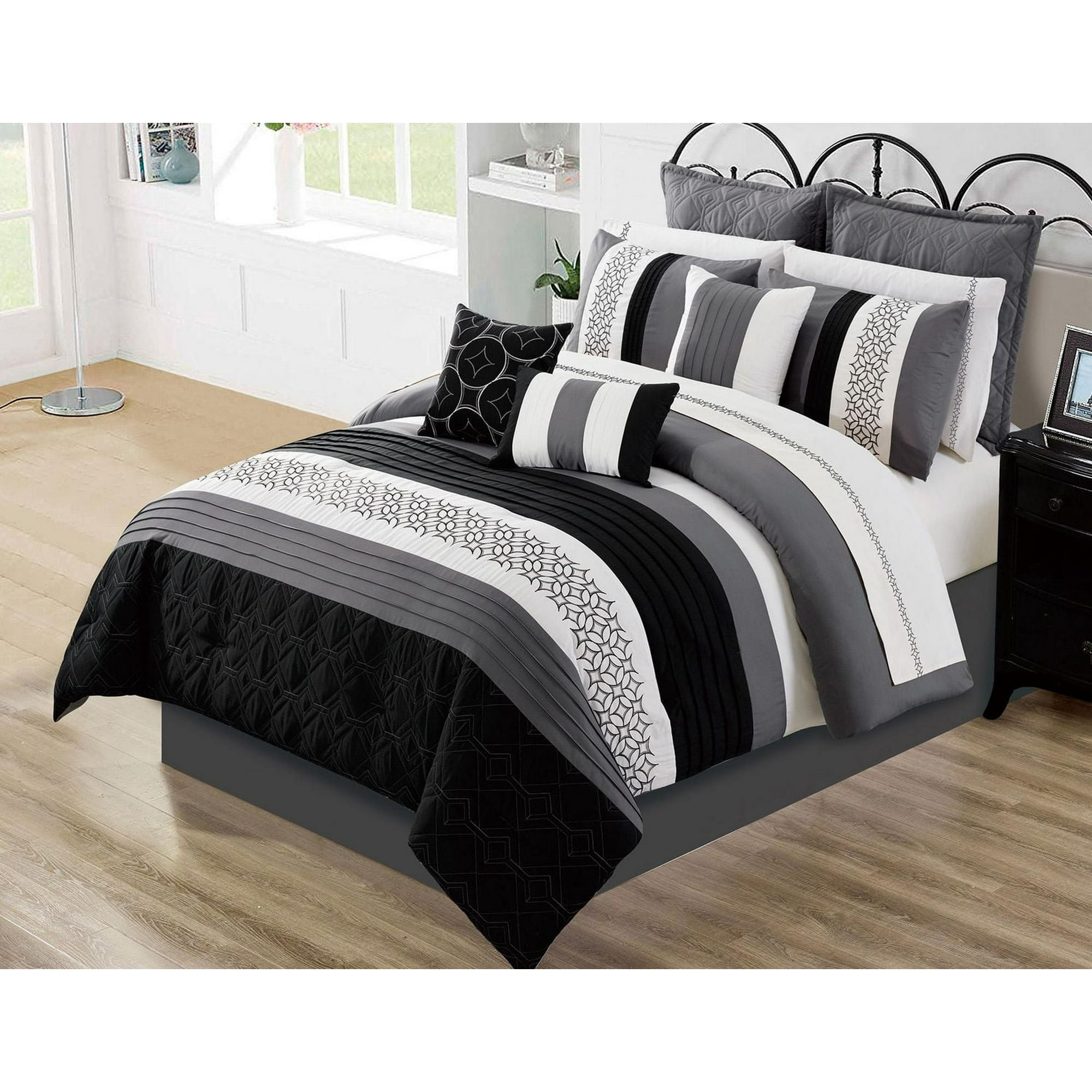 Click here for Safdie & Co. Comforter Set 7pc Q Wov Maddox prices