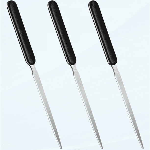3 Pieces Office Letter Opener Stainless Steel Hand Envelope Slitter ...