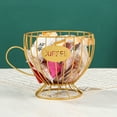Espresso Cup Organizer For Countertop Coffee Things Home Desktop Basket ...
