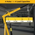 4000LB/2 Ton Folding Engine Crane Engine Hoist Cherry Picker with ...