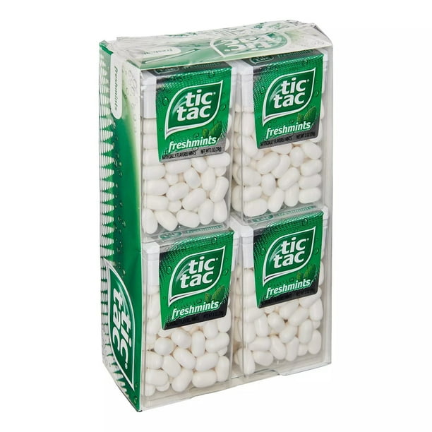 Tic Tac Freshmints Big Pack 12Count, 1oz each - Walmart.com - Walmart.com