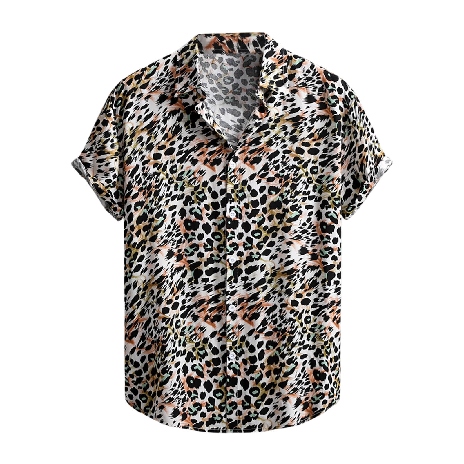 Click here for Ediodpoh Mens Summer Fashion Casual Style Leopard... prices