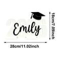 Acrylic DIY Graduation Plaque 30x20x3cm Custom Name 2026 Ornament for ...