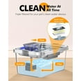 & Water Fountain, 2 Gallon 304 Grade Stainless Pet Water Fountain ...