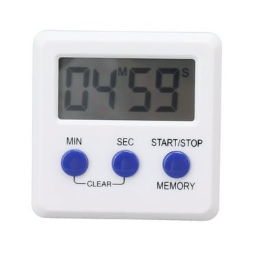 Digital Countdown Kitchen Timer -Count Up Down Magnetic Timer Clock for ...