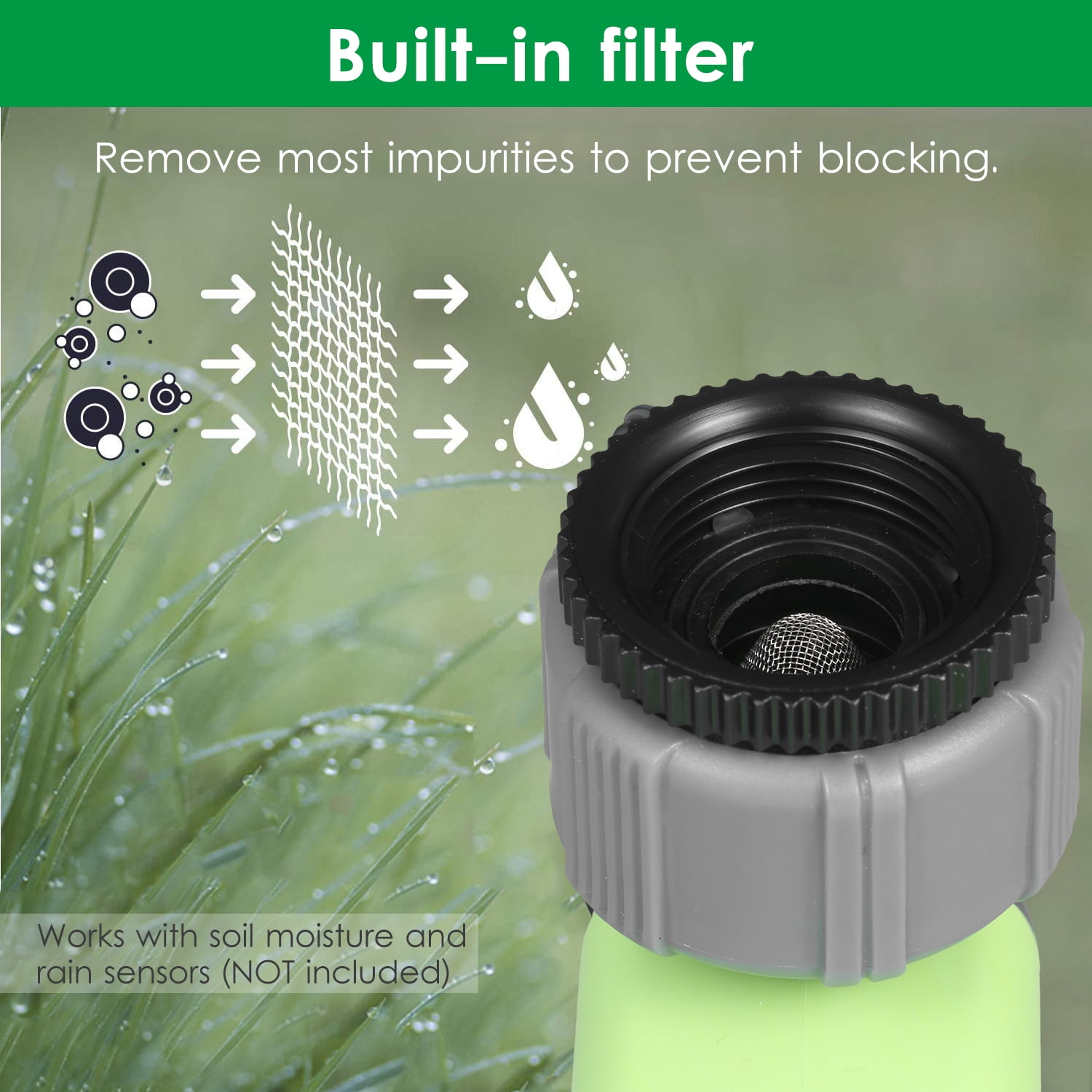 Buy moobody Programmable BT WiFi Water Timer Hose Timer Outdoor Battery ...