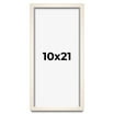 18x25 Frame Black Solid Wood Picture Frame | 0.75 Inch Moulding Width ...
