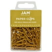 JAM Paper Round Paper Clips, Orange Medium Paperclips, 1 inch, 50/Pack ...