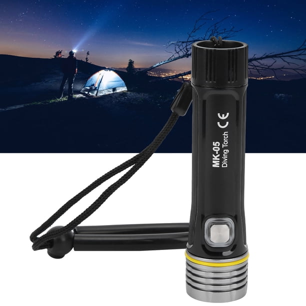 Linterna Subacuática Impermeable, Luz De Buceo Nocturno, Lámpara De ...