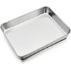 Small Oven Tray,Bexikou Stainless Steel Baking Trays Sheets Pan,Deep ...