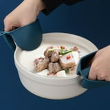 Silicone Cooking Pinch Grips Oven Mitts - Finger Protector Pot Holder ...