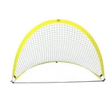 Athletic Works 6ft Portable Pop Up Soccer Net with Carry Bag, Indoor ...