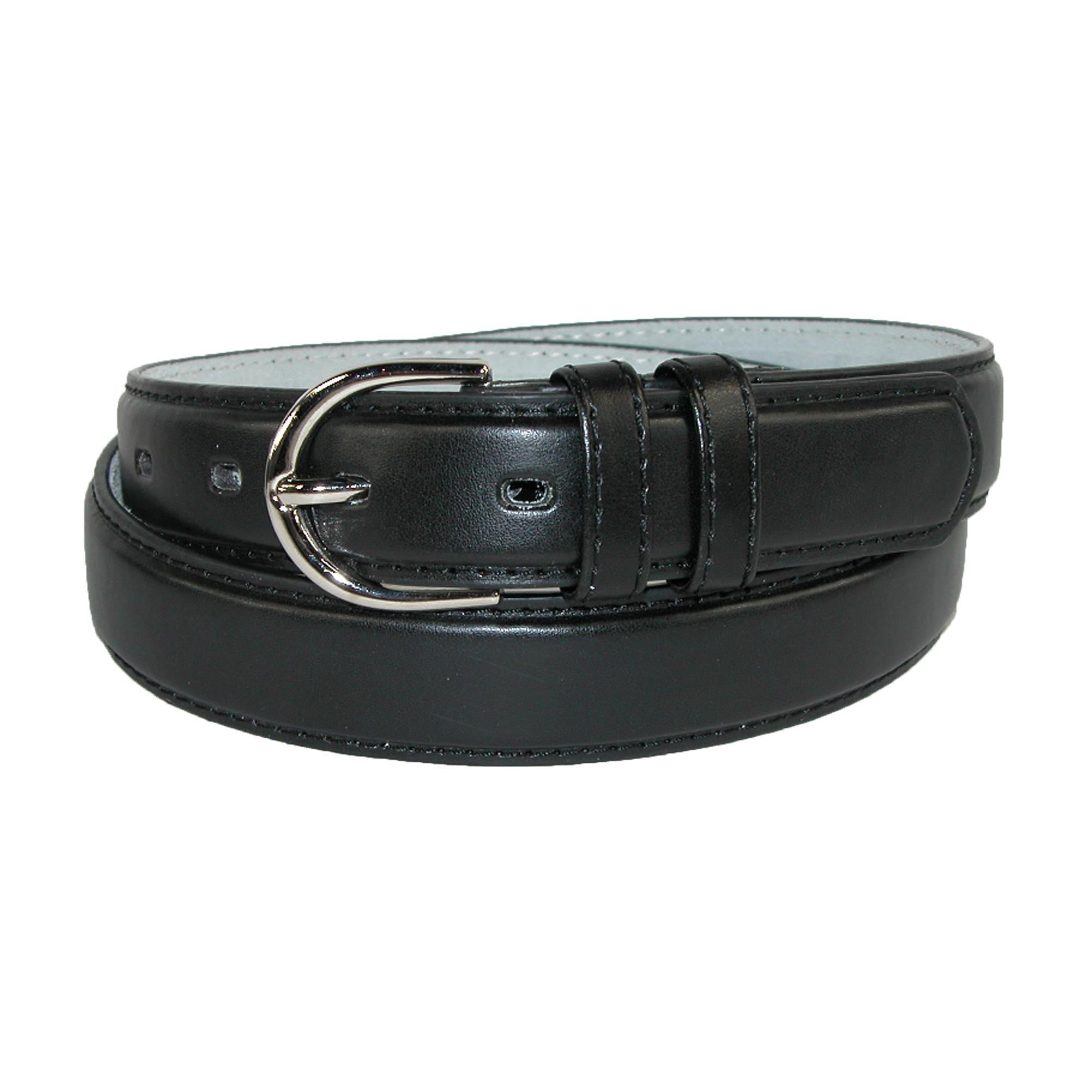 Click here for Ctm Leather 1 1/8 Inch Dress Belt (Womens) prices