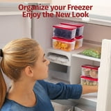 Quicker Defrost- Reusable Freezer Containers Set of 4-23.5 oz. for ...