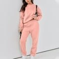 RYDCOT Womens 2 Piece Sweatsuits Loungewear Sets Long Sleeve Crew Neck ...