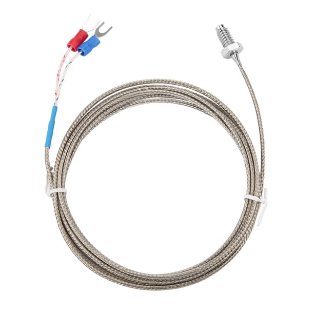 Sensor de temperatura de sonda de tornillo, 2M de longitud M6 BSW BSW ...