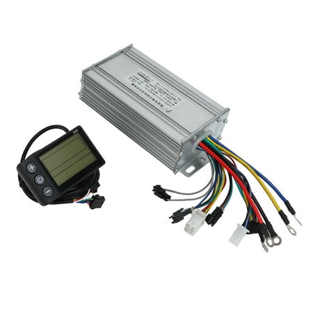 LCD Panel Speed Controller Kit,48V 1500W Electric Bike Motor Controller ...