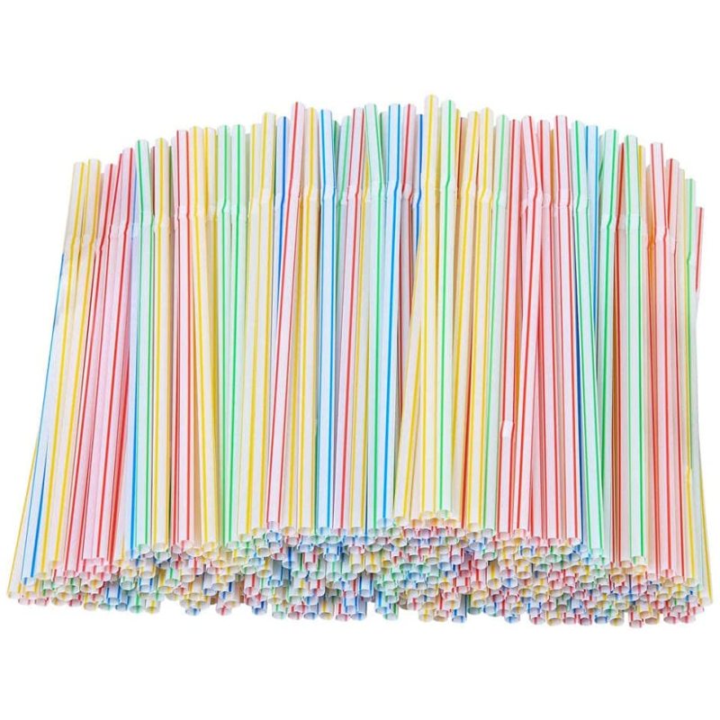 600PCS Straws, Reusable Straws Suitable for Kids and Adults, Flexible ...