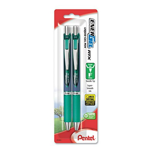 Pentel EnerGel RTX Retractable Gel Ink Pen, (0.5mm), Needle Tip, Fine ...