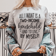 All I Want Tee Peachy Sunday T-Shirt - Walmart.com