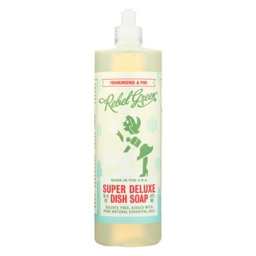 Grab Green Naturally-Derived, Biodegradable Liquid Dish Soap, Tangerine ...