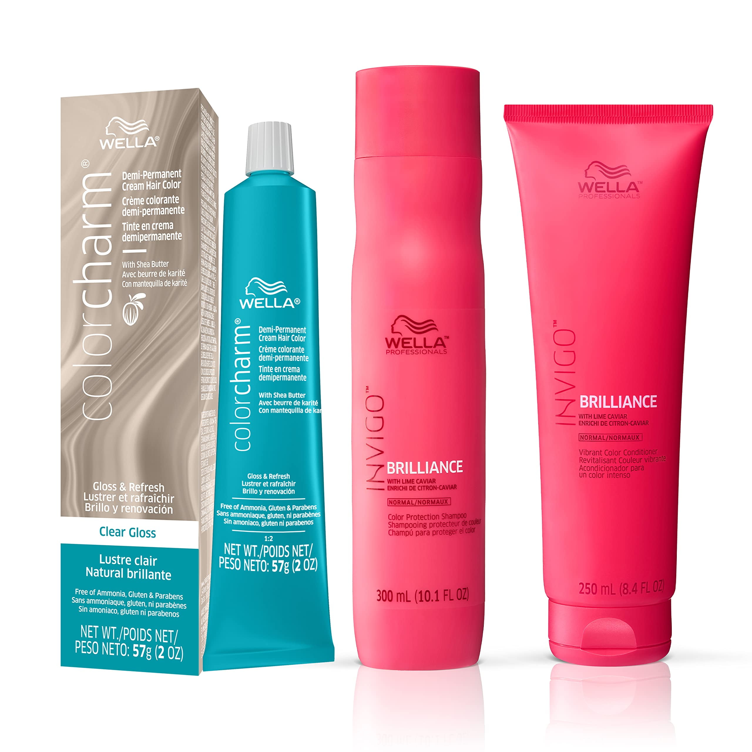 Tinte de pelo WELLA colorcharm Demi Permanent Clear Gloss | Walmart en ...