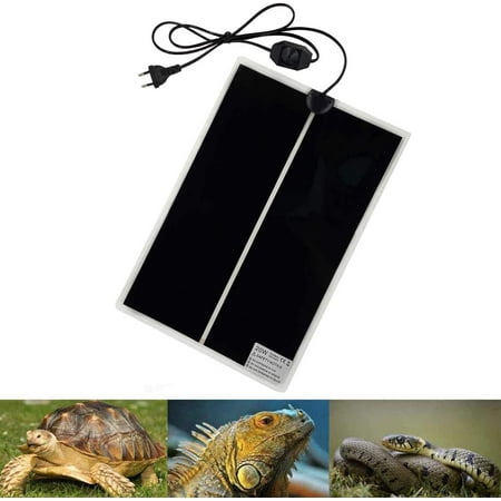 JOYWE Reptile Heat Mat, 42x28CM Adjustable Terrarium Heat Mat with ...
