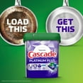 Cascade Platinum Plus Dishwasher Pods, Action Pacs Dishwasher Detergent ...