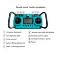 DeepKron Remote Control Tracked Lawn Mower, Gasoline 9HP 225cc Gas ...