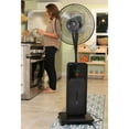 CoolZone CZ500 Indoor/Outdoor Dry Mister Cooling Fan with Bluetooth ...