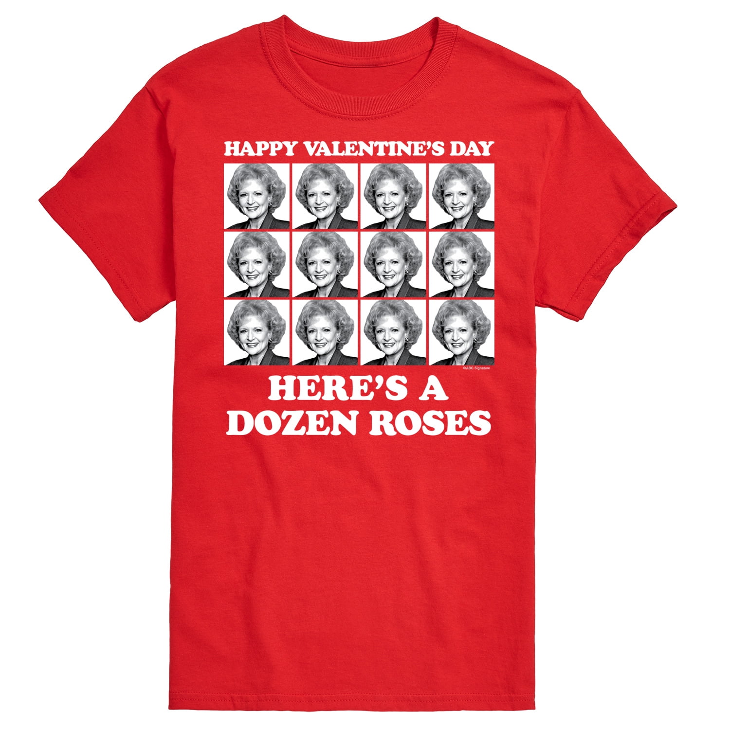 Golden Girls - Dozen Roses - Men's Short Sleeve Graphic T-Shirt ...